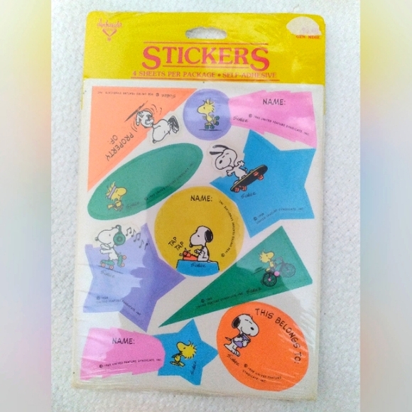 Hallmark | Other | Peanuts Vintage Hallmark Ambassador Nameplate ...